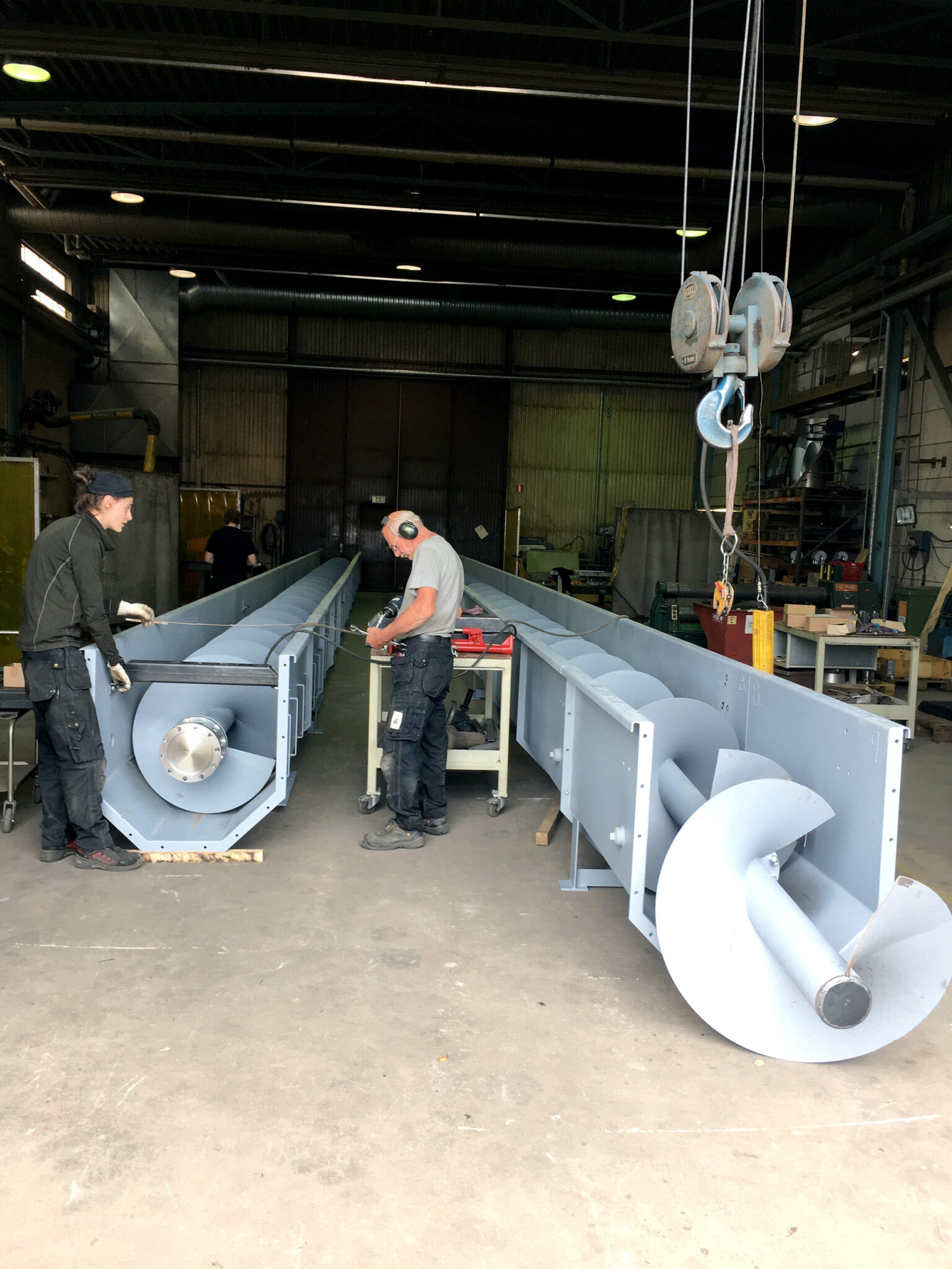 Horizontal screw conveyors – Lars Lovik AB